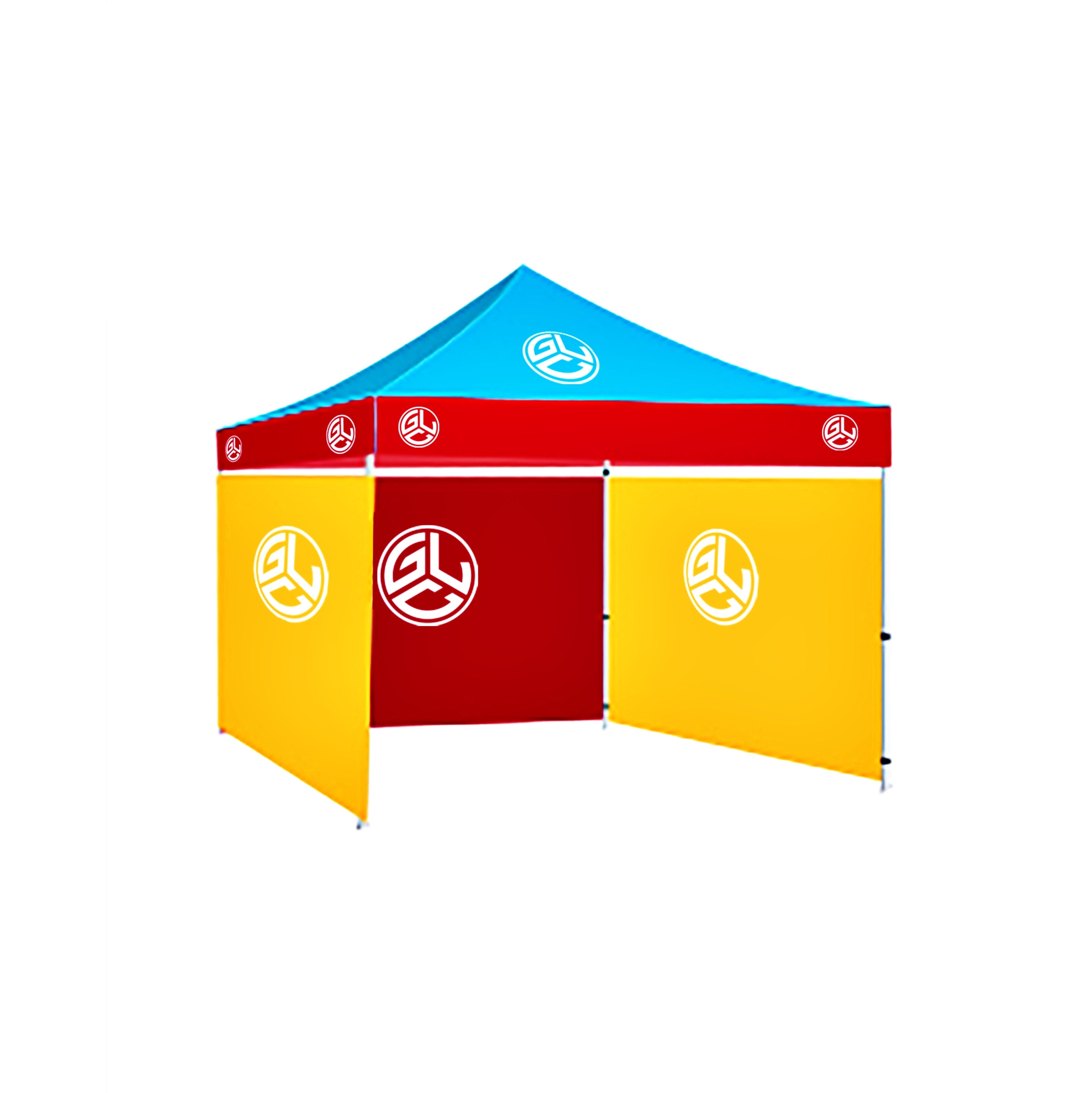 10x10 Custom Canopy w/ 3 Full Walls – Canopy Squad